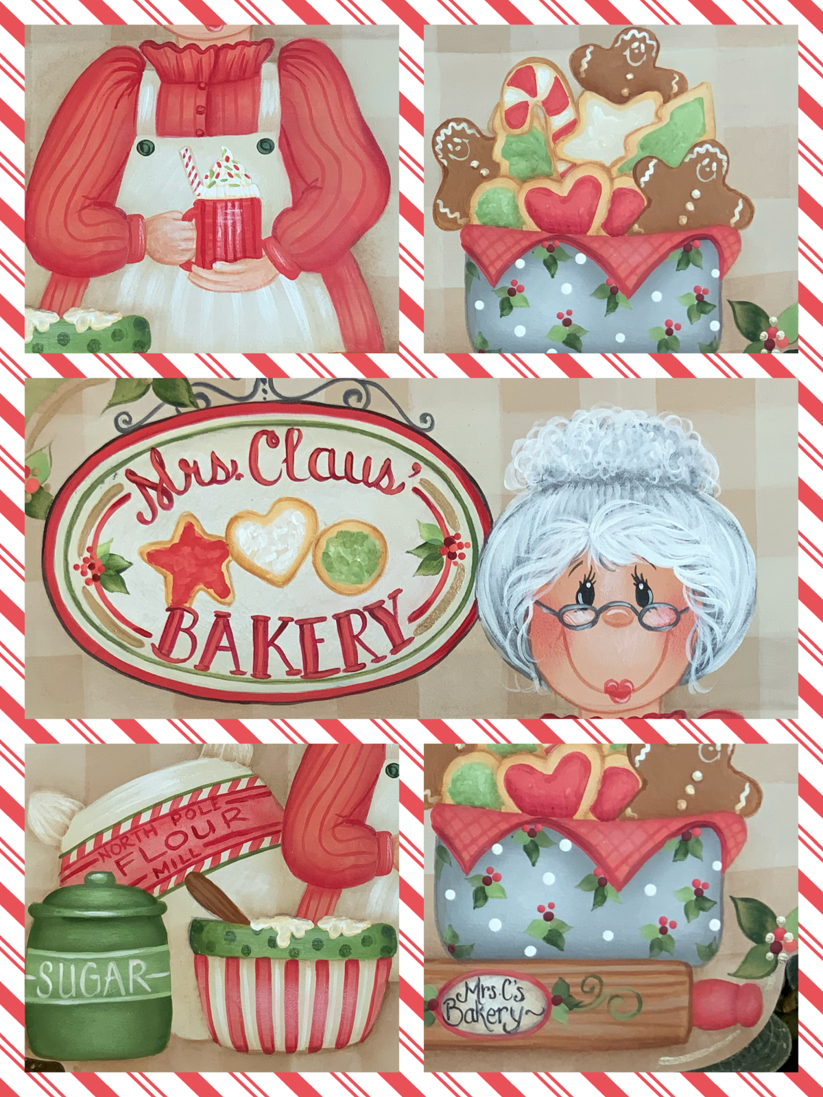 ePacket Mrs. Claus' Kitchen | Cottage Caboodle - Lisbeth Stull