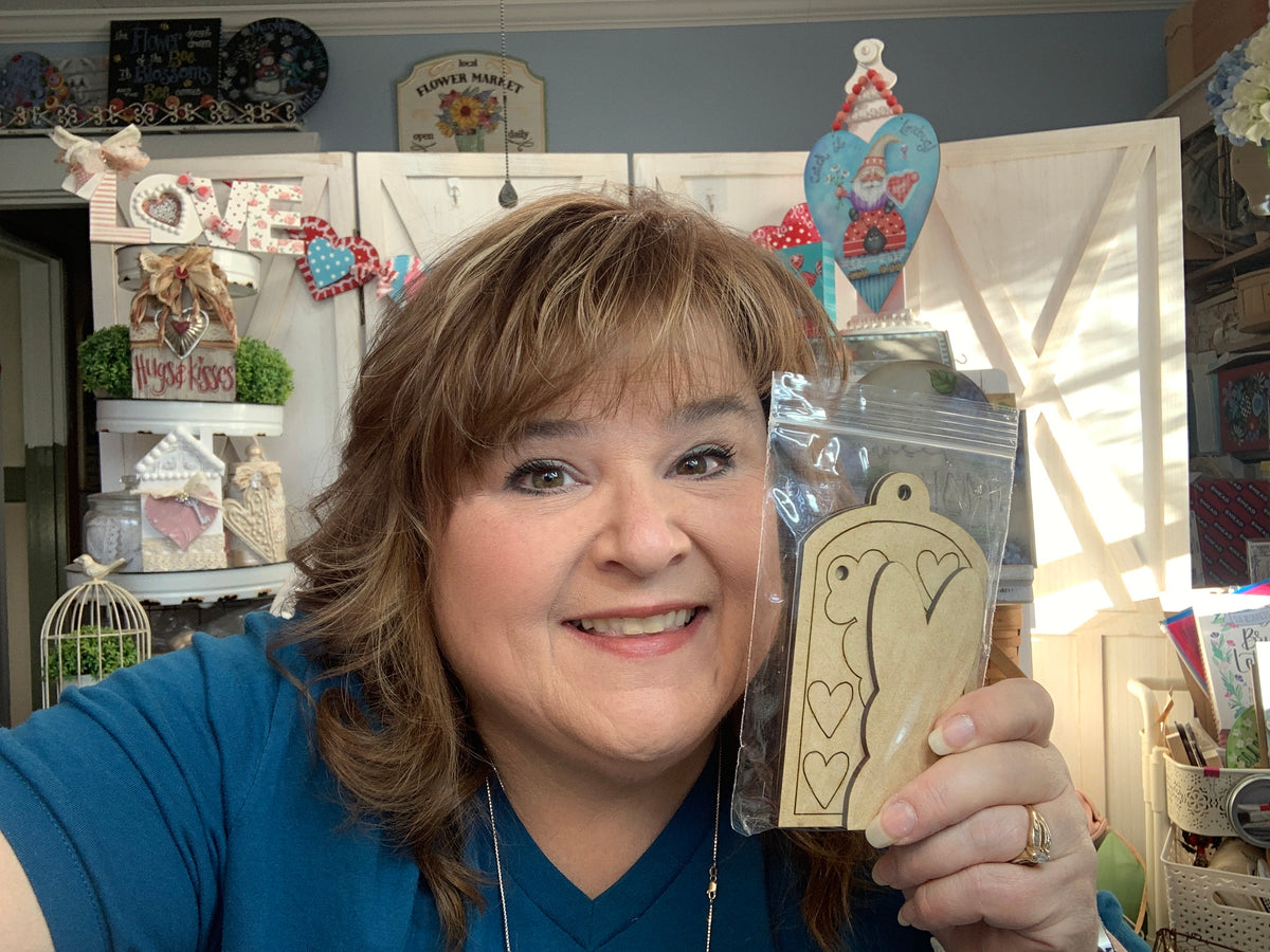 Bunny Tag or Ornament! | Cottage Caboodle - Lisbeth Stull