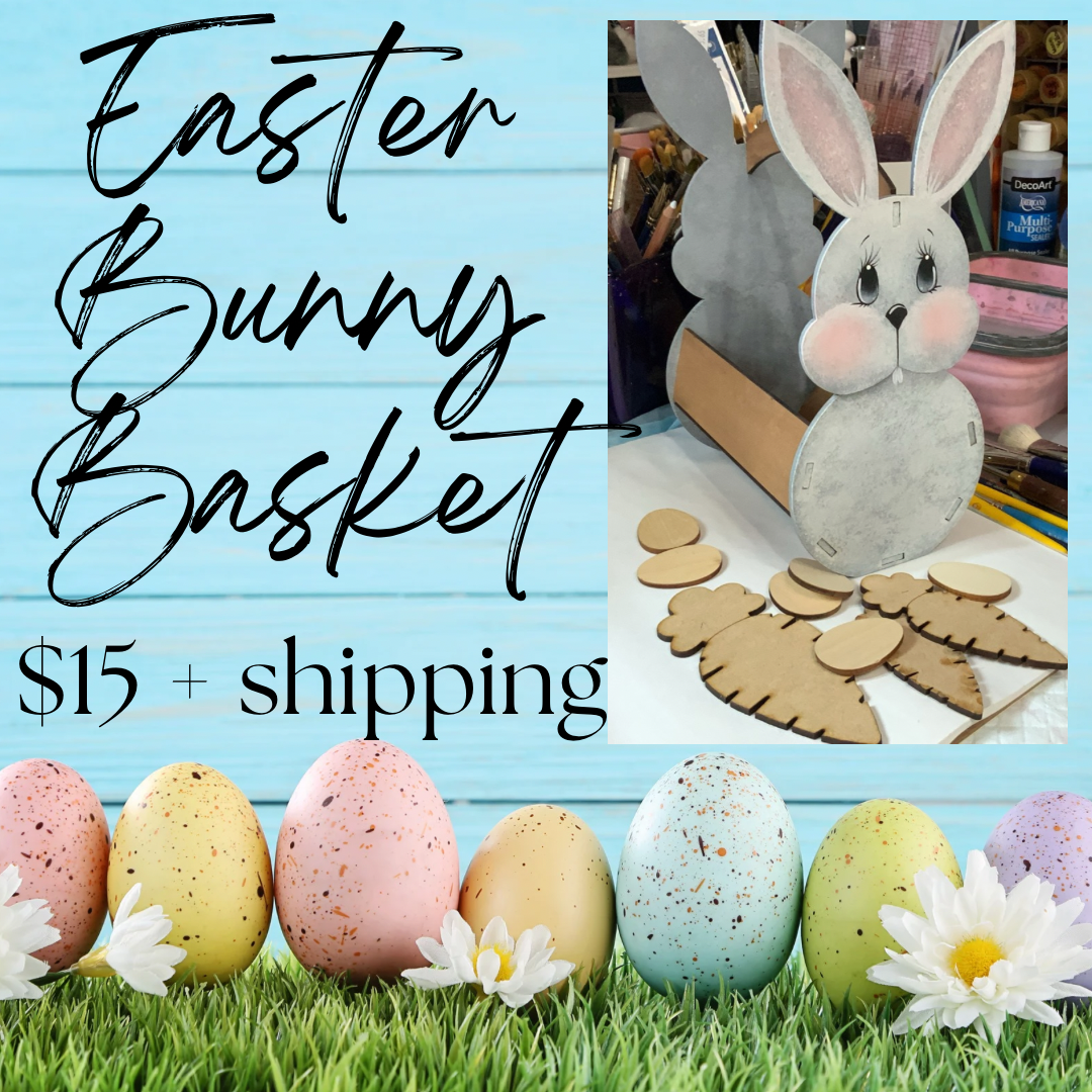 Bunny Basket | Cottage Caboodle - Lisbeth Stull