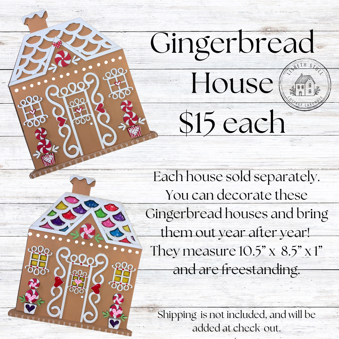 Gingerbread House | Cottage Caboodle - Lisbeth Stull