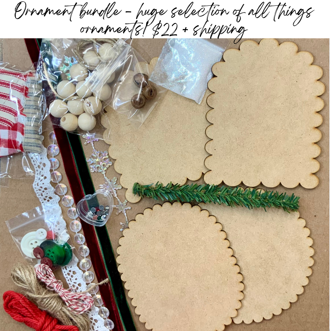 Ornament Bundle - Ornaments Only | Cottage Caboodle - Lisbeth Stull