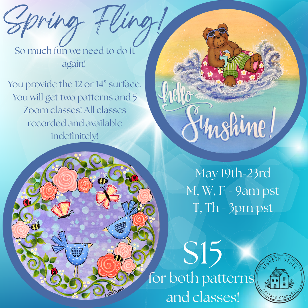 Spring Fling (part 2) 2025 | Cottage Caboodle - Lisbeth Stull