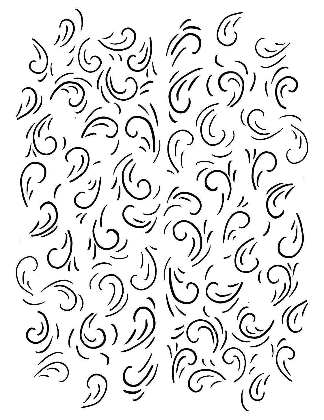 Stroke Background Stencil | Cottage Caboodle - Lisbeth Stull