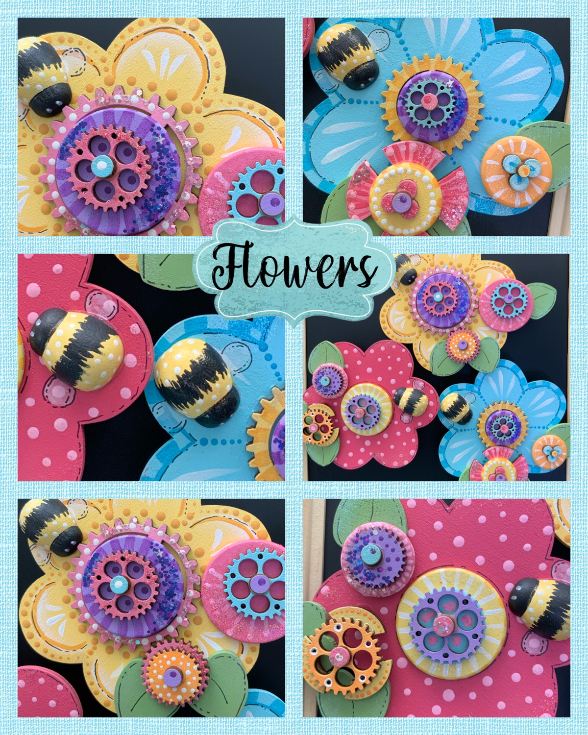 Surface Spring and Americana Flowers | Cottage Caboodle - Lisbeth Stull